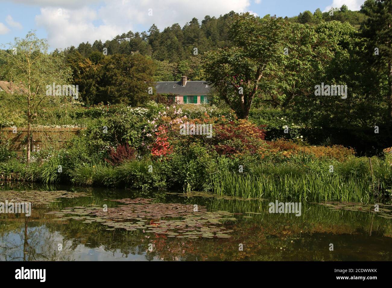 Monet's garden, Giverny, Normandy, France Stock Photo - Alamy