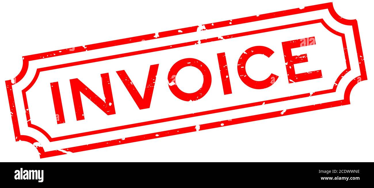 Paid stamp on invoice Stock Vector Images - Alamy