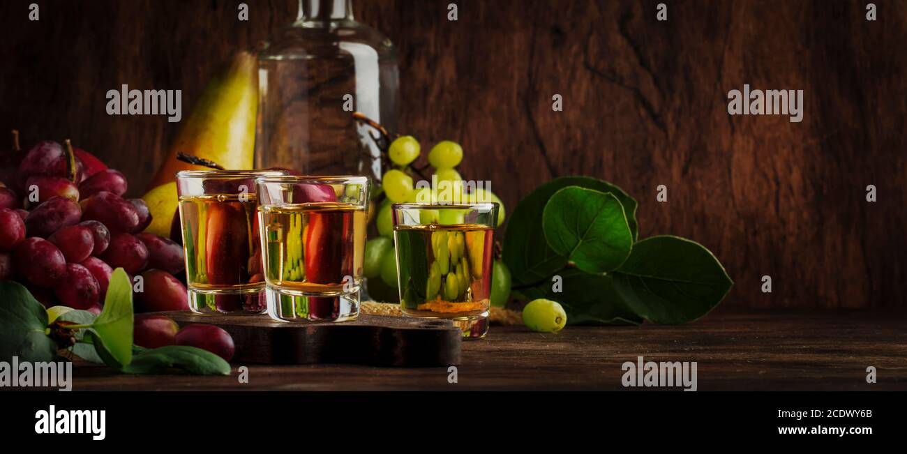 Rakija, raki or rakia - Balkan strong alcoholic drink brandy type based ...