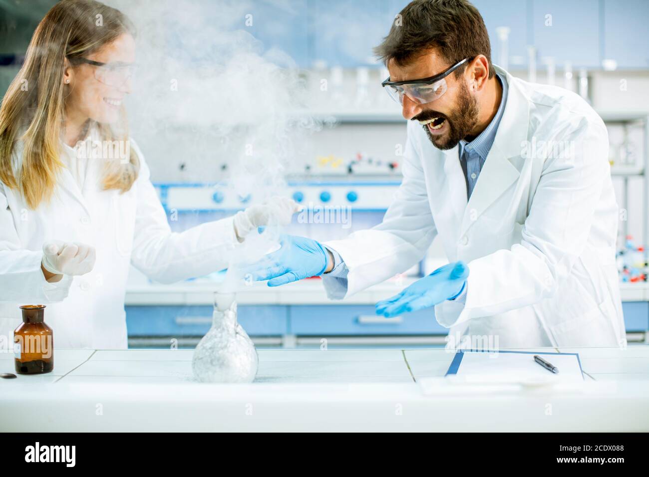 Study experiment experimental lab science laboratory glassware hi-res ...