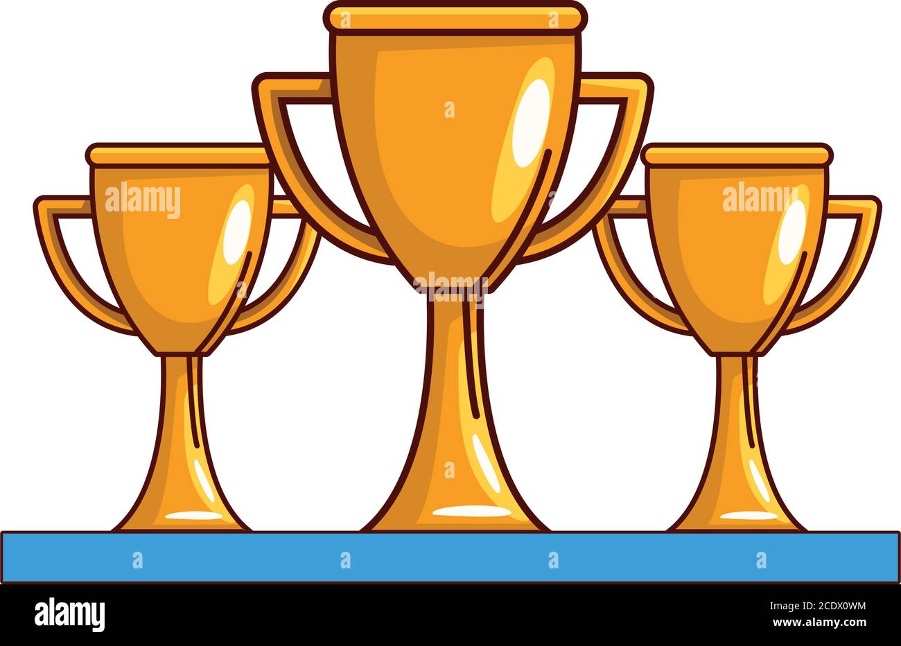 Trophies design, Winner first position and competition theme Vector ...