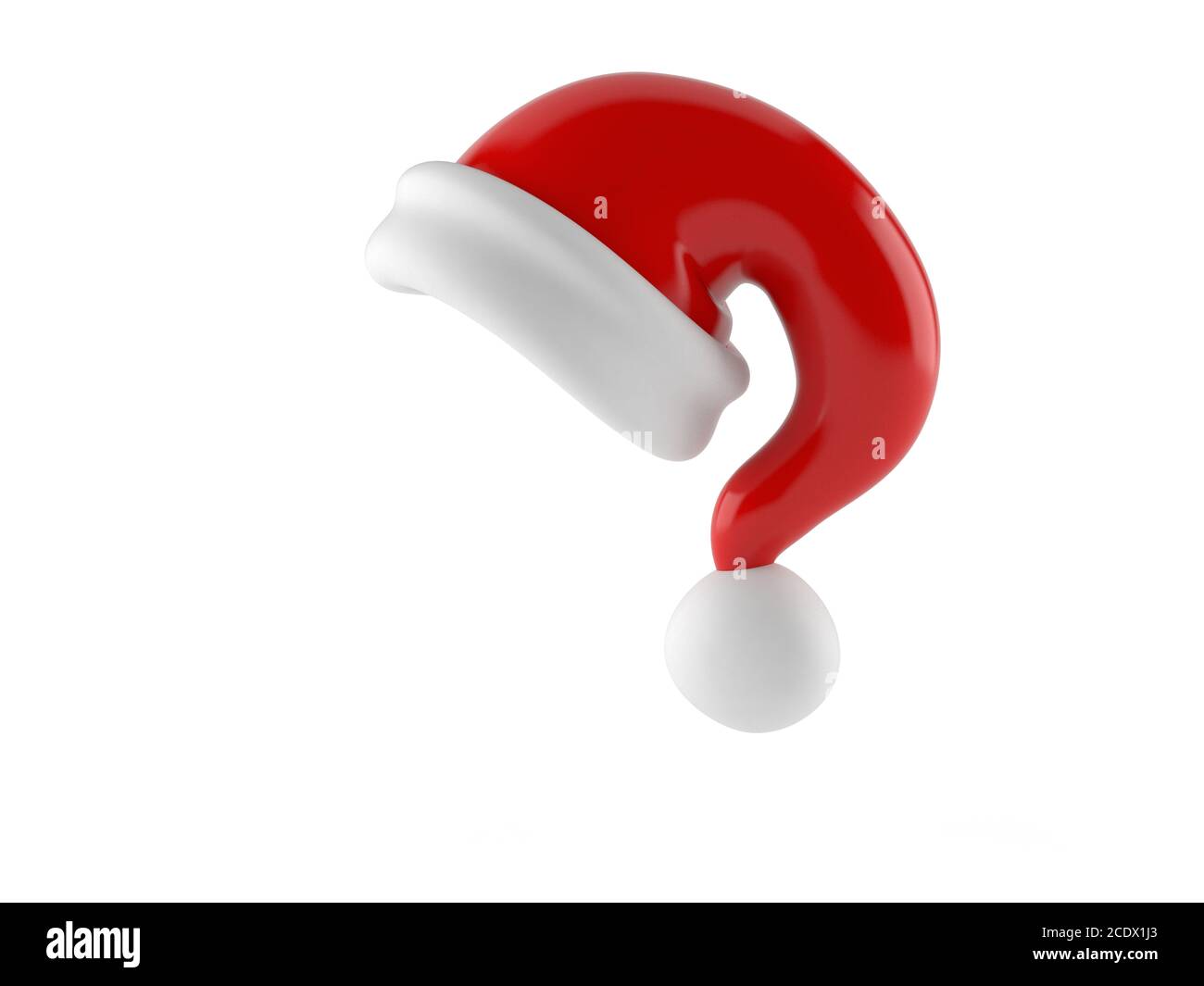 Santa hat isolated on white background Stock Photo - Alamy