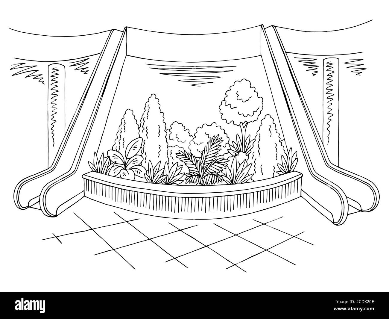 Lobby inside interior Cut Out Stock Images & Pictures - Alamy