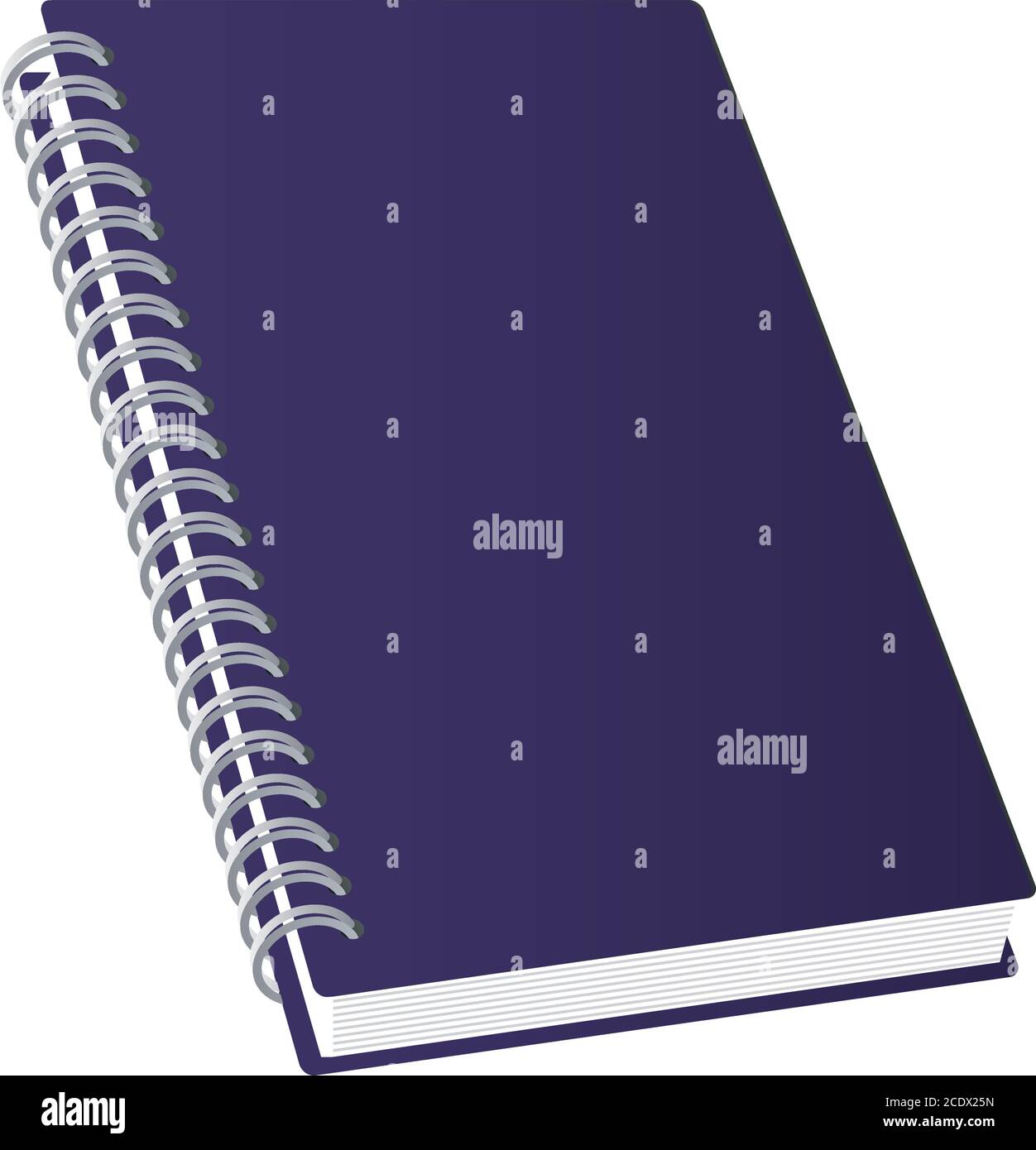 Mockup blue notebook design of corporate identity template and branding ...