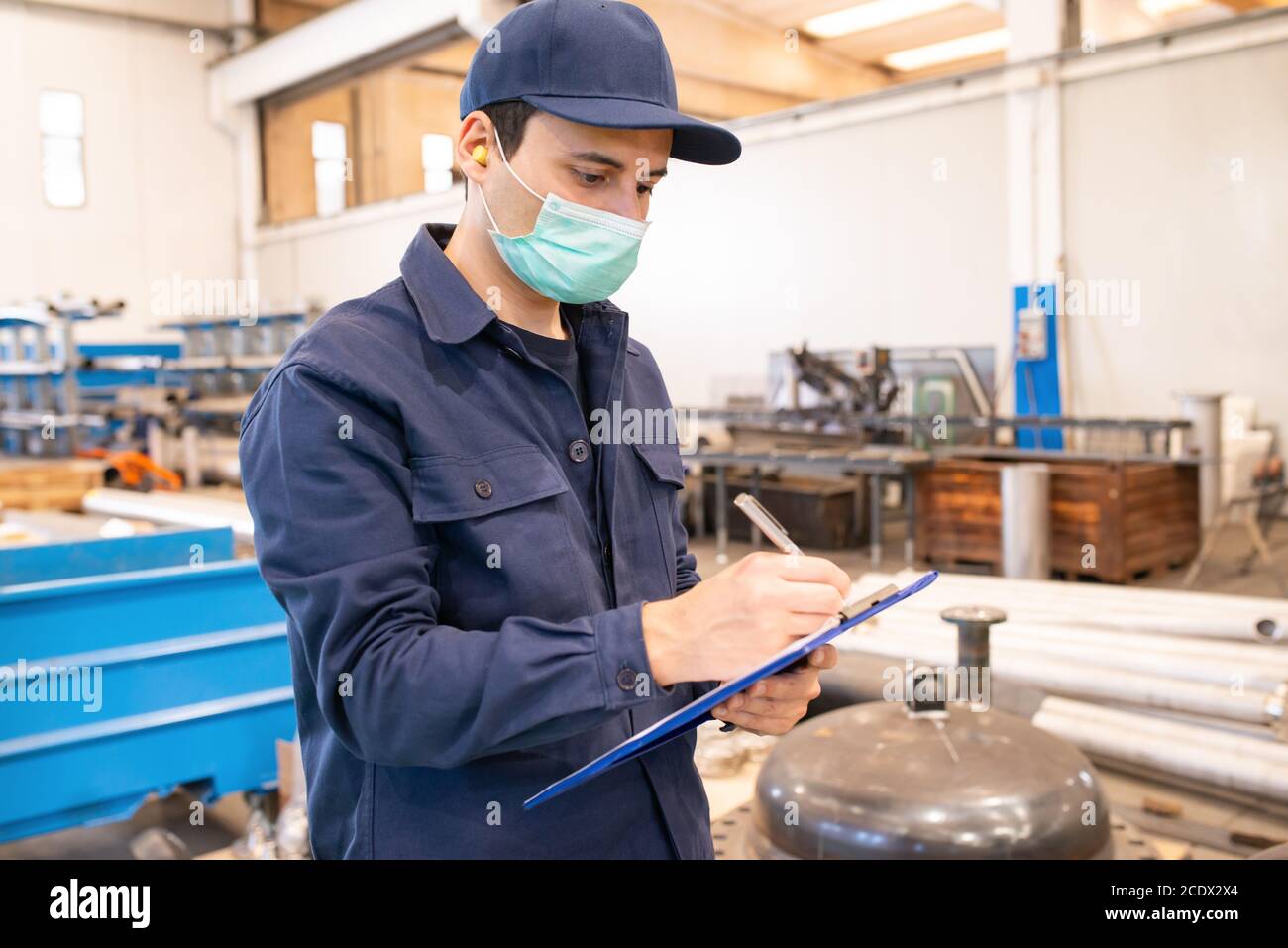 Business man gas mask on hi-res stock photography and images - Alamy