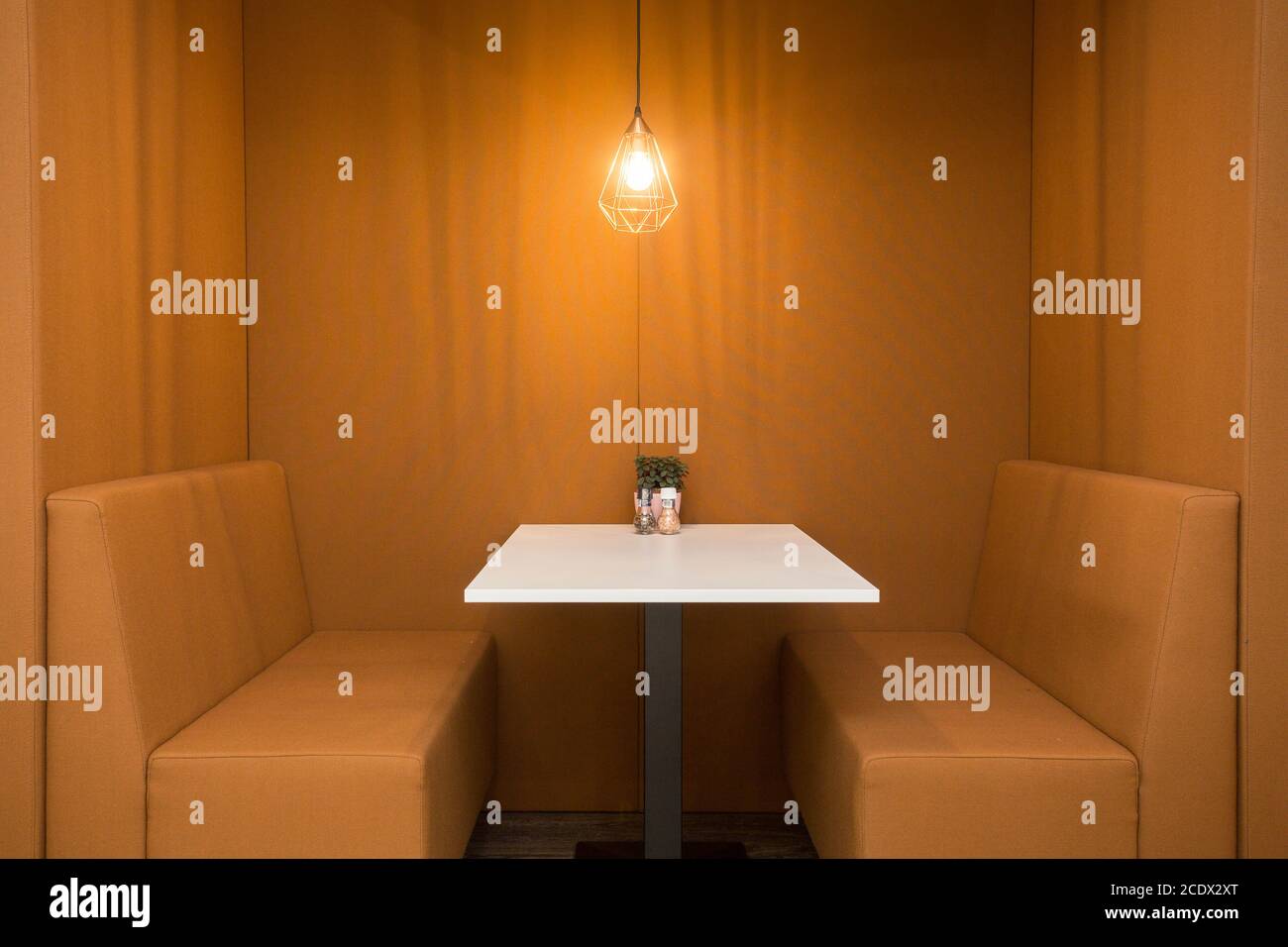 modern interior restaurant table, diner corner scandinavian design ...