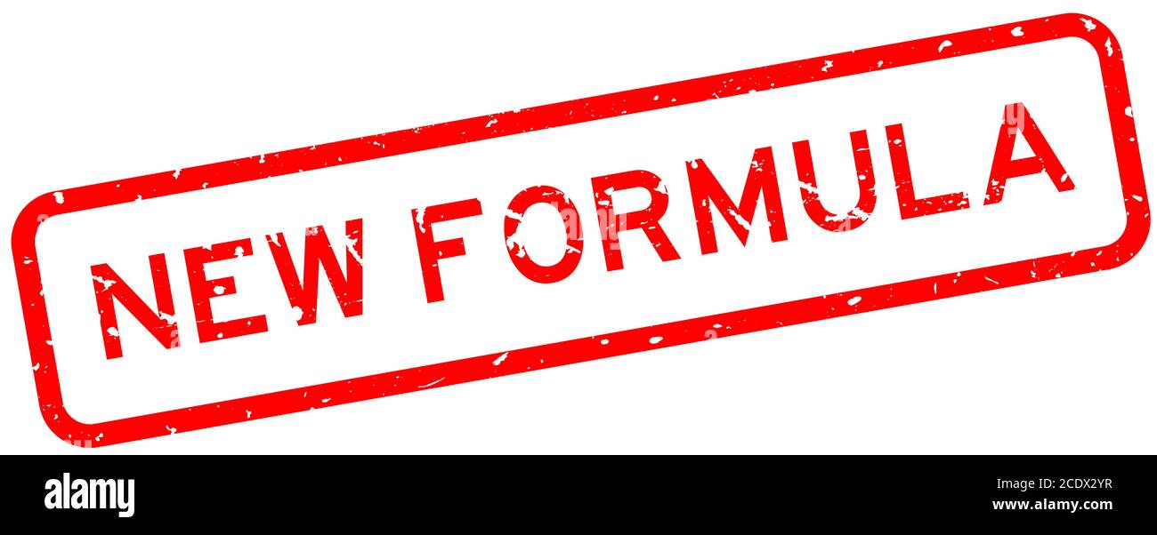 New improved formula Stock Vector Images - Alamy