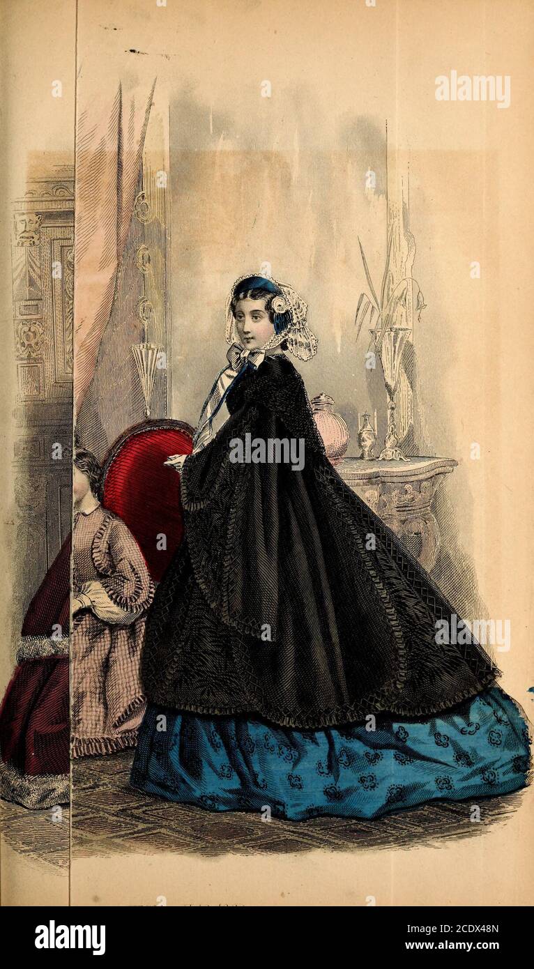 . Godey's lady's book Stock Photo - Alamy