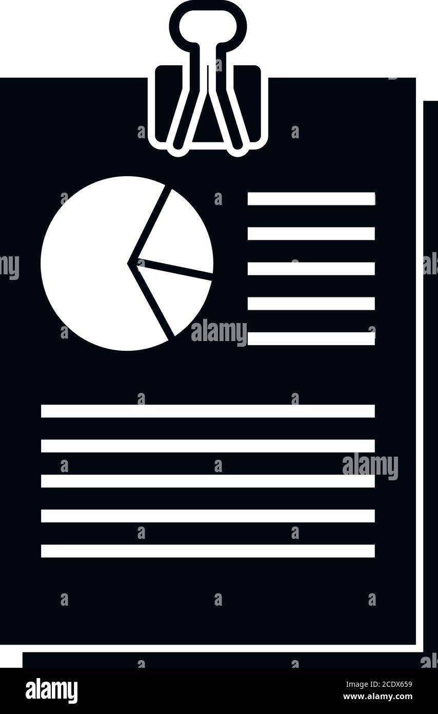 Audit pie chart icon. Simple illustration of audit pie chart vector ...