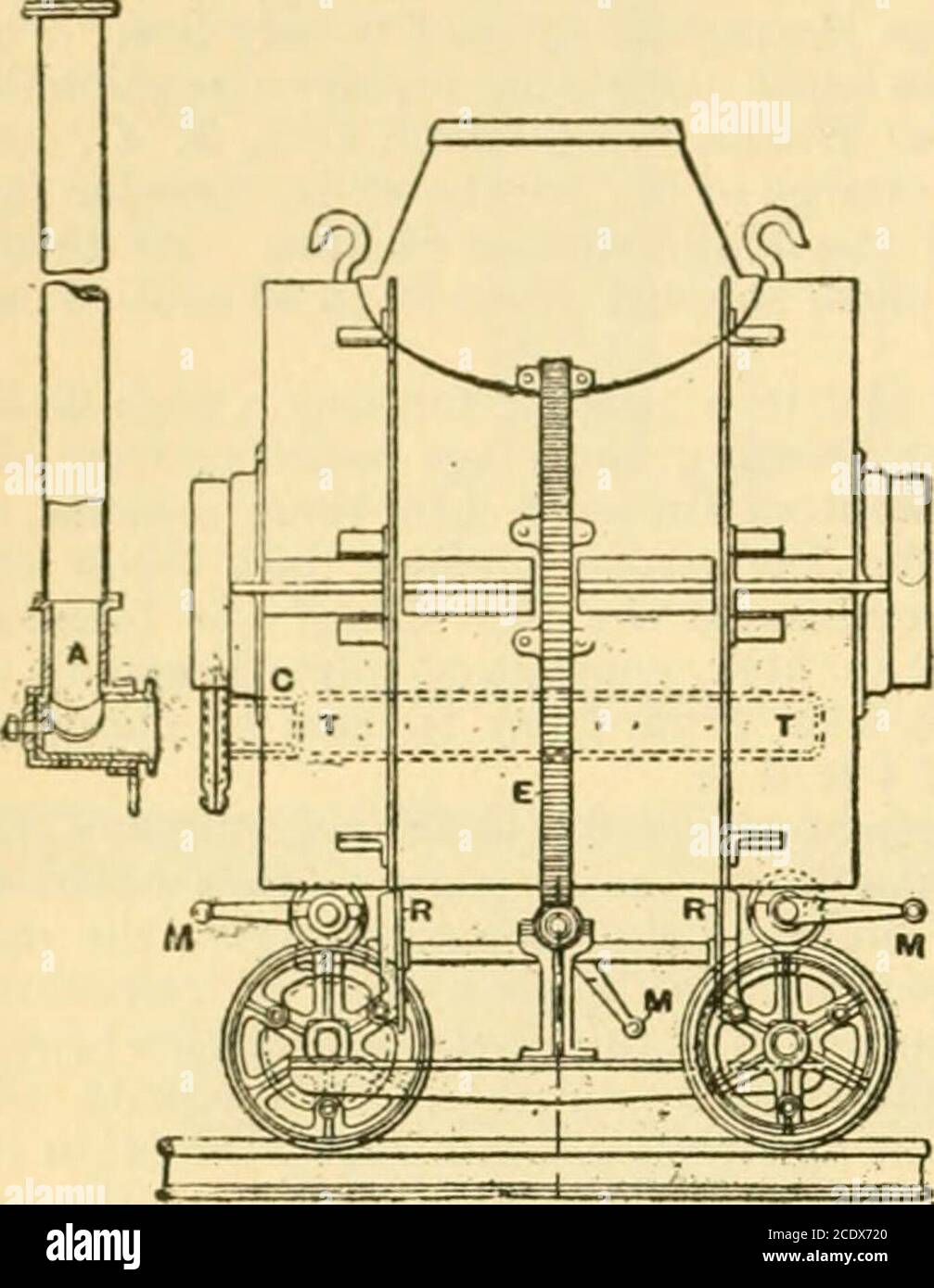 . Modern mechanism, exhibiting the latest progress in machines, motors ...