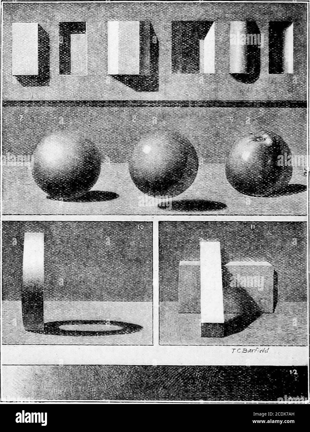 . Model drawing and shading from casts; a complete guide to the ...