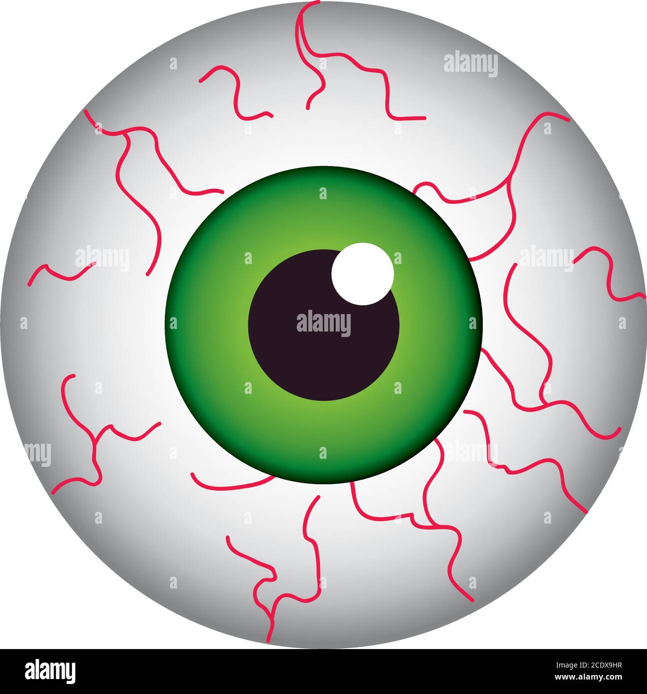 Halloween eye cartoon vector design Stock Vector Image & Art - Alamy