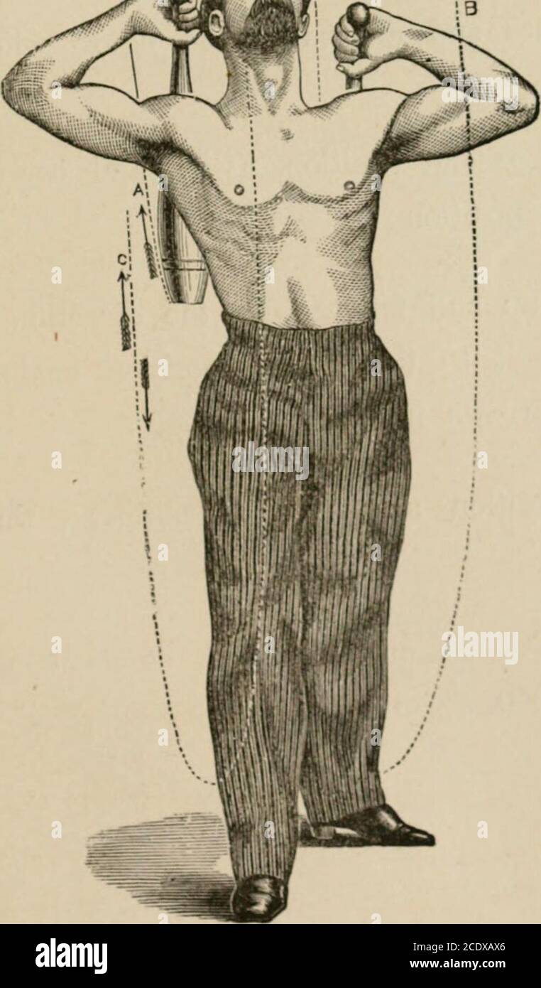 . The Indian club exercise : with explanatory figures and positions ...