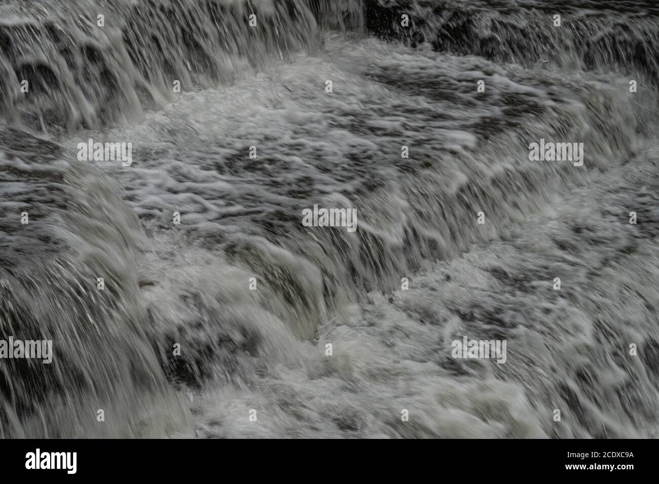 View of water at long exposure to get smooth blurred water effects ...