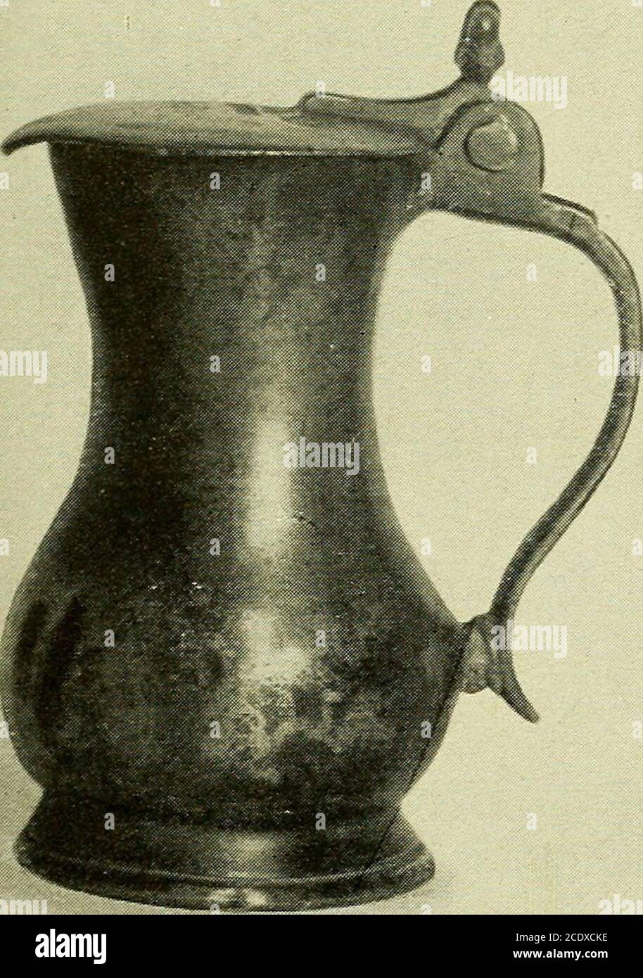 . The pewter collector : a guide to English pewter with some reference ...