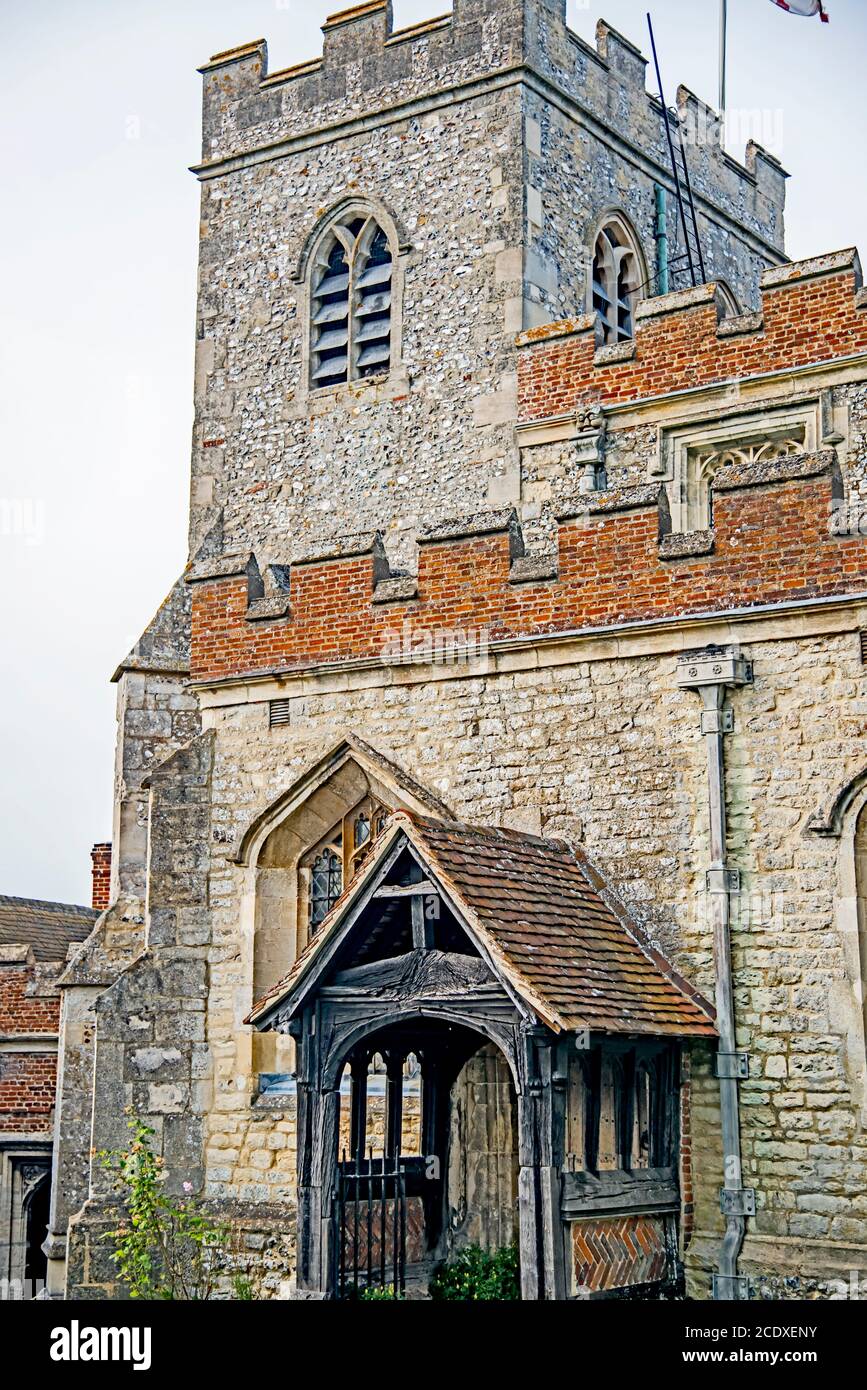 Church of St. Mary the Virgin in Ewelme, Oxfordshire Stock Photo - Alamy