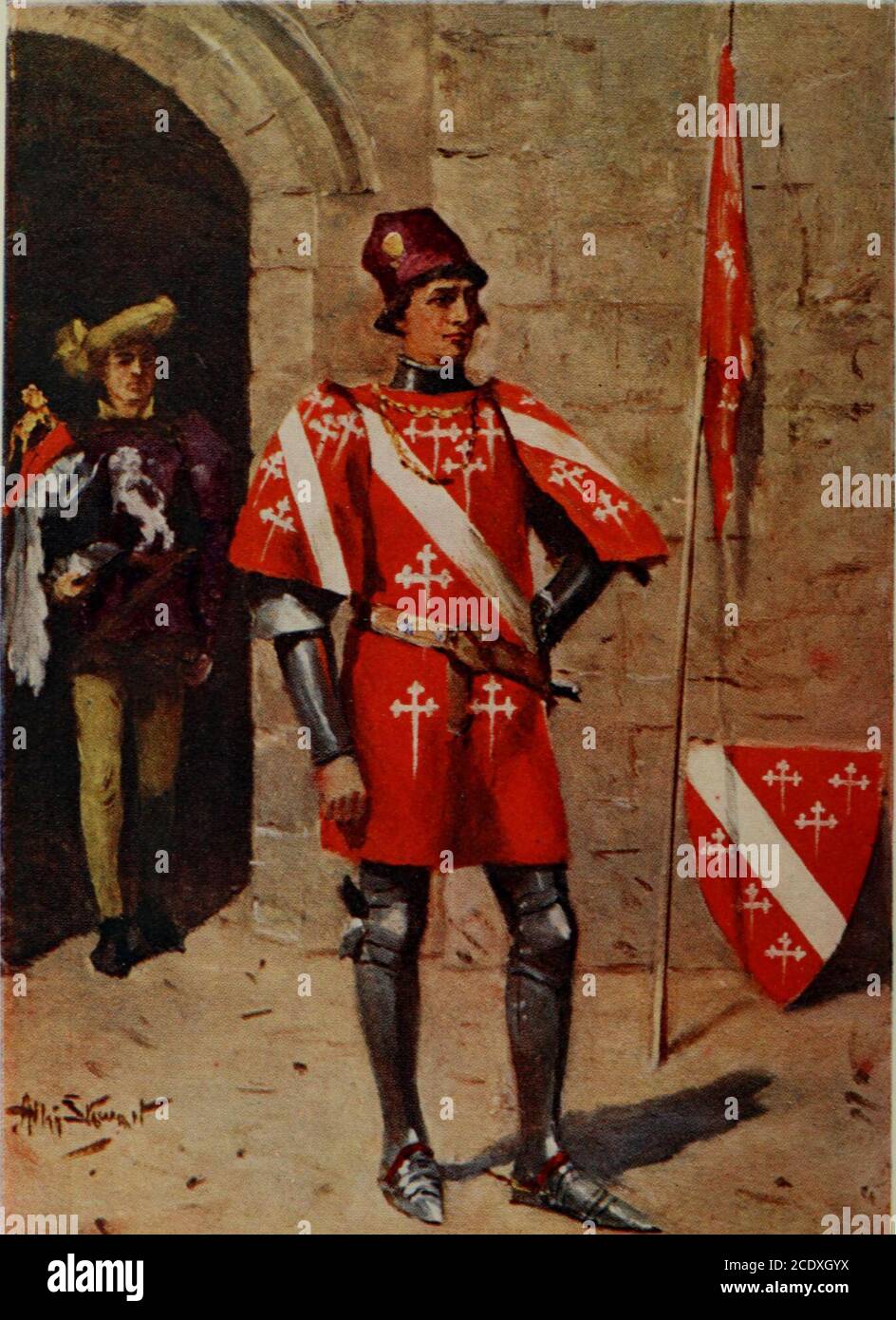 . Peeps at heraldry . ^S£*r HERALD. SHOWING TABARD ORIGINALLY WORN ...