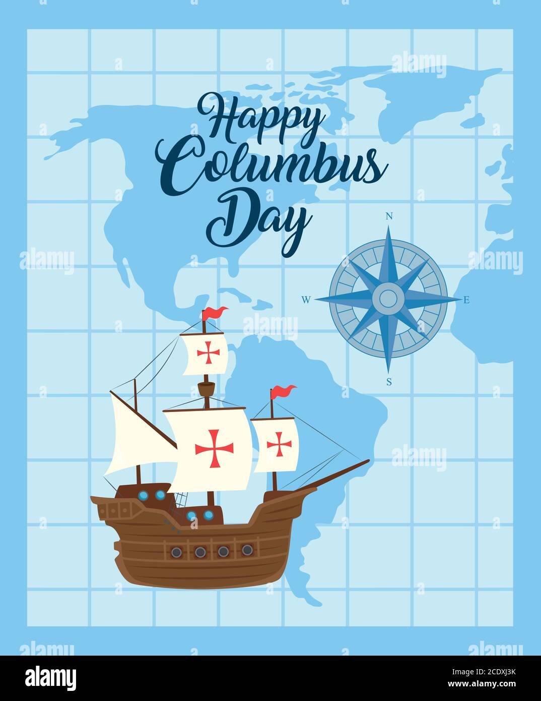 Columbus Day Ship