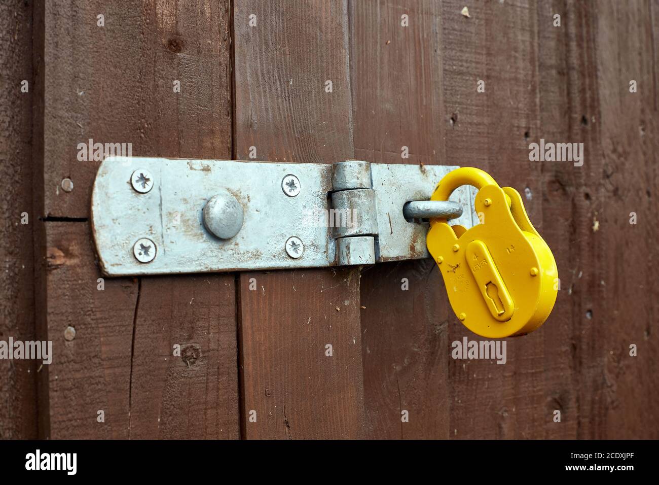 photography of wooden door with padlock in high quality Stock Photo - Alamy