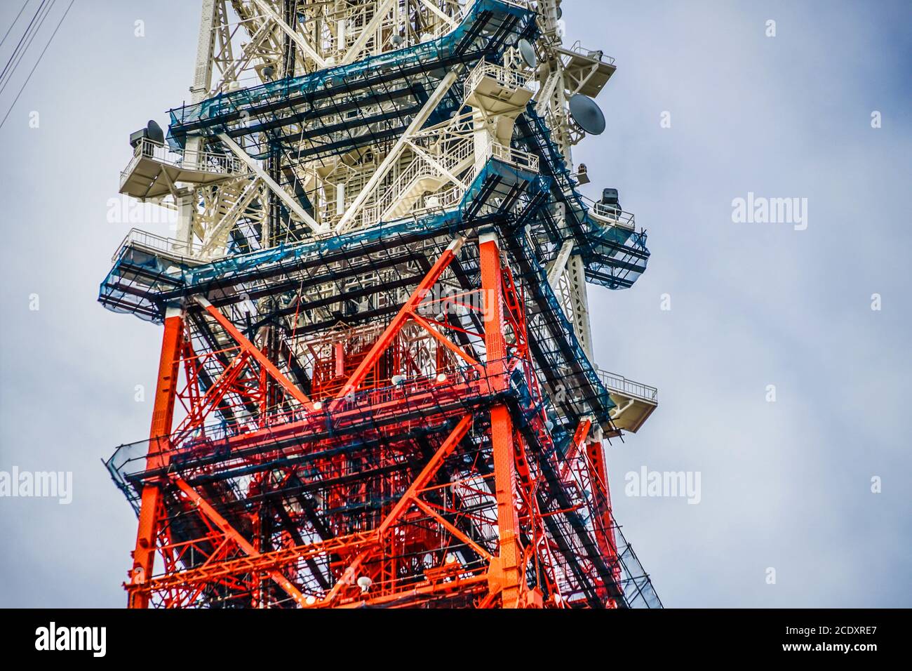 Tokyo tower construction hi-res stock photography and images - Alamy