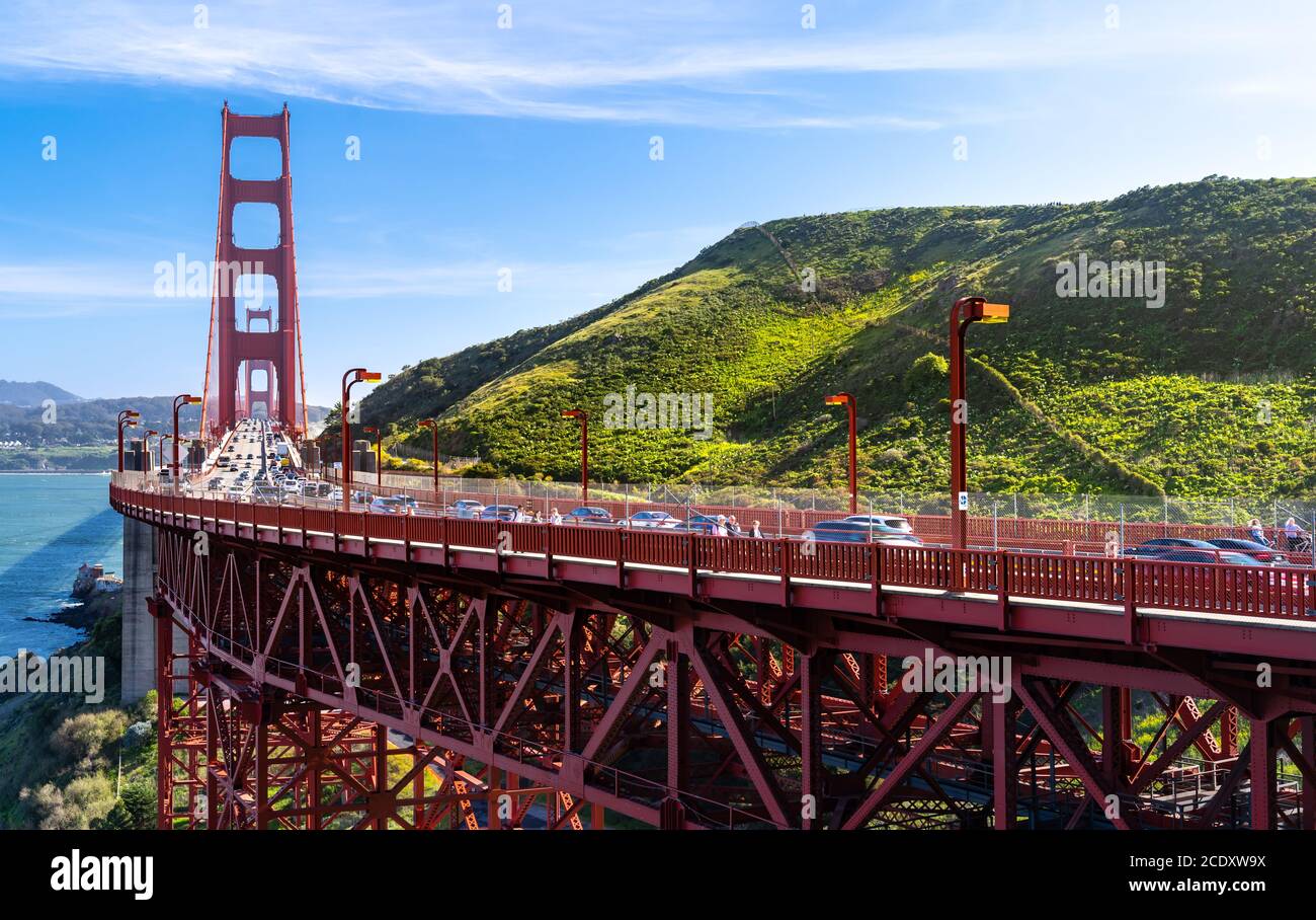 Golden gate bridge vista point hi-res stock photography and images - Alamy