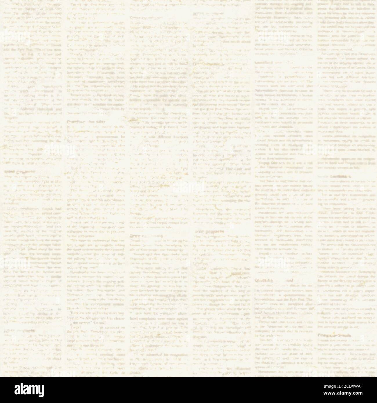 Newspaper seamless pattern with old unreadable text and images. Vintage ...