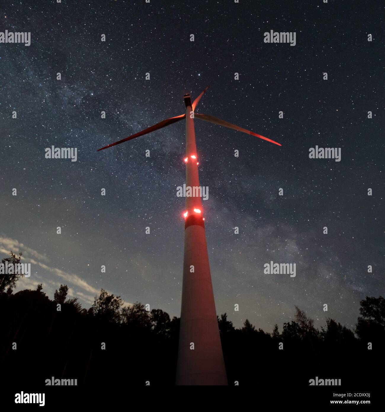 Wind turbine star installation hi-res stock photography and images - Alamy