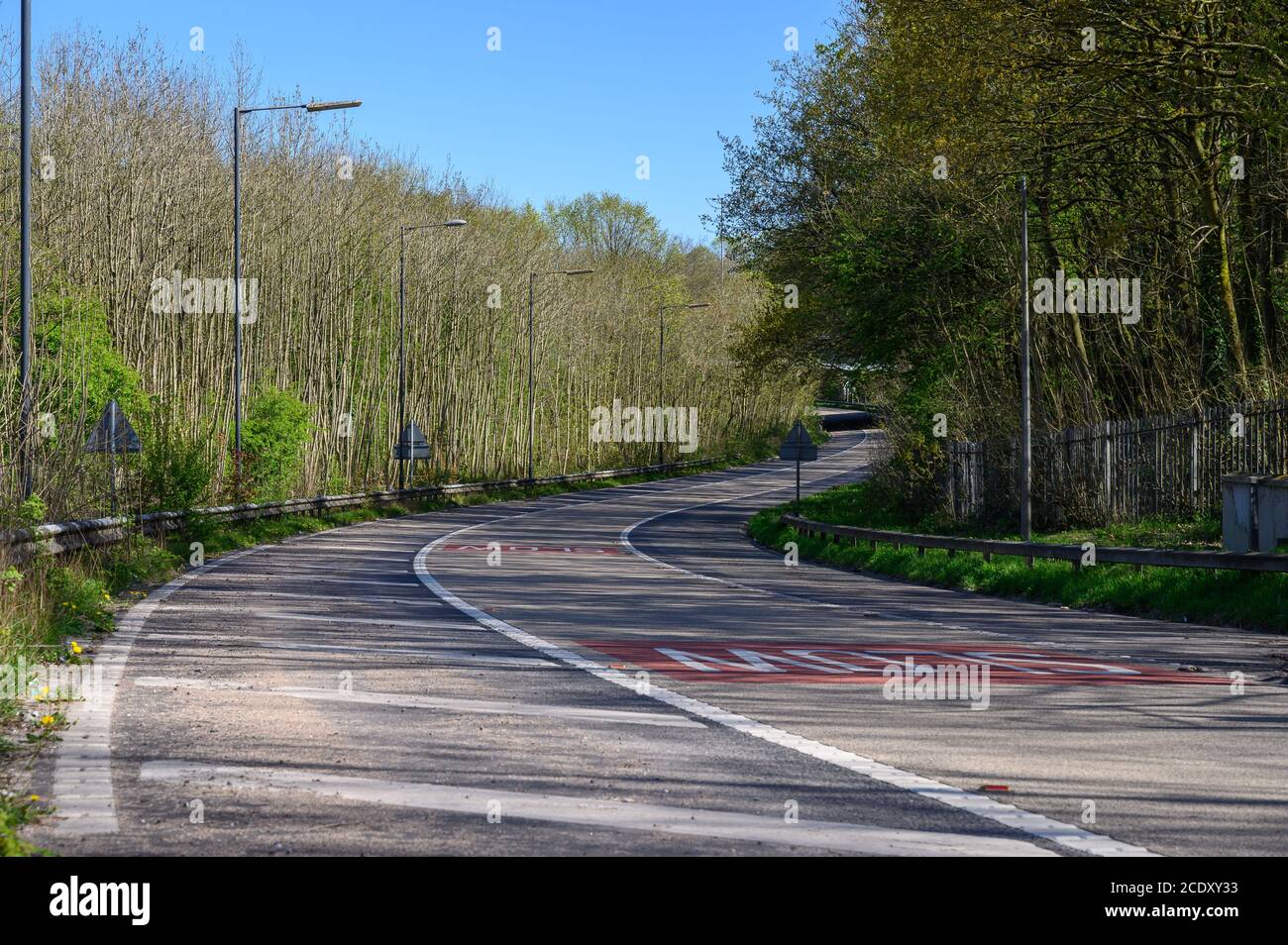 East Lancs Road, A580, during Lockdown Stock Photo - Alamy