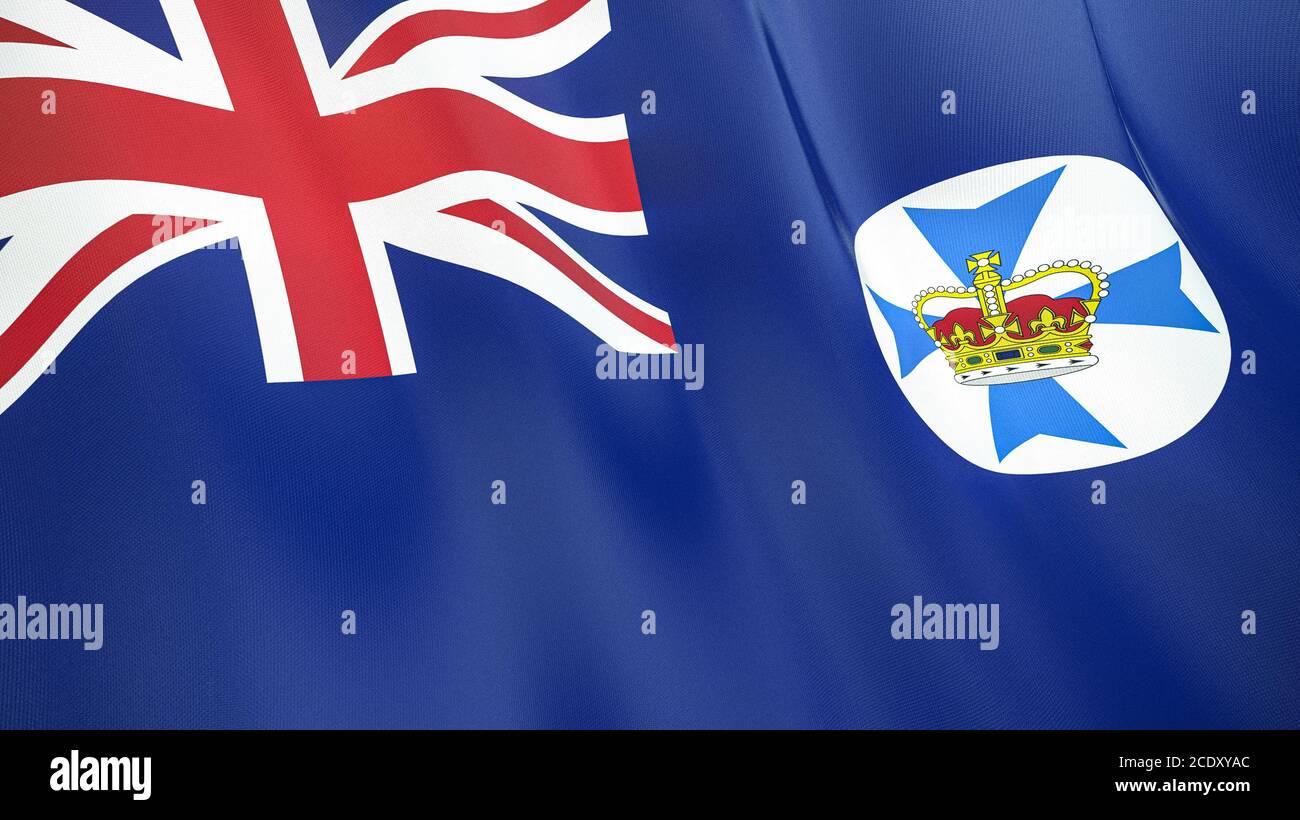 Queensland Flag High Resolution Stock Photography and Images - Alamy