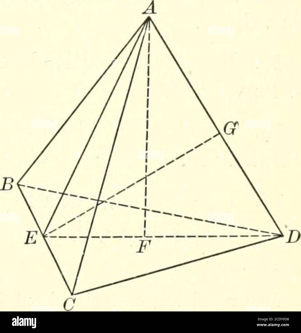 4 sided triangle hi-res stock photography and images - Alamy