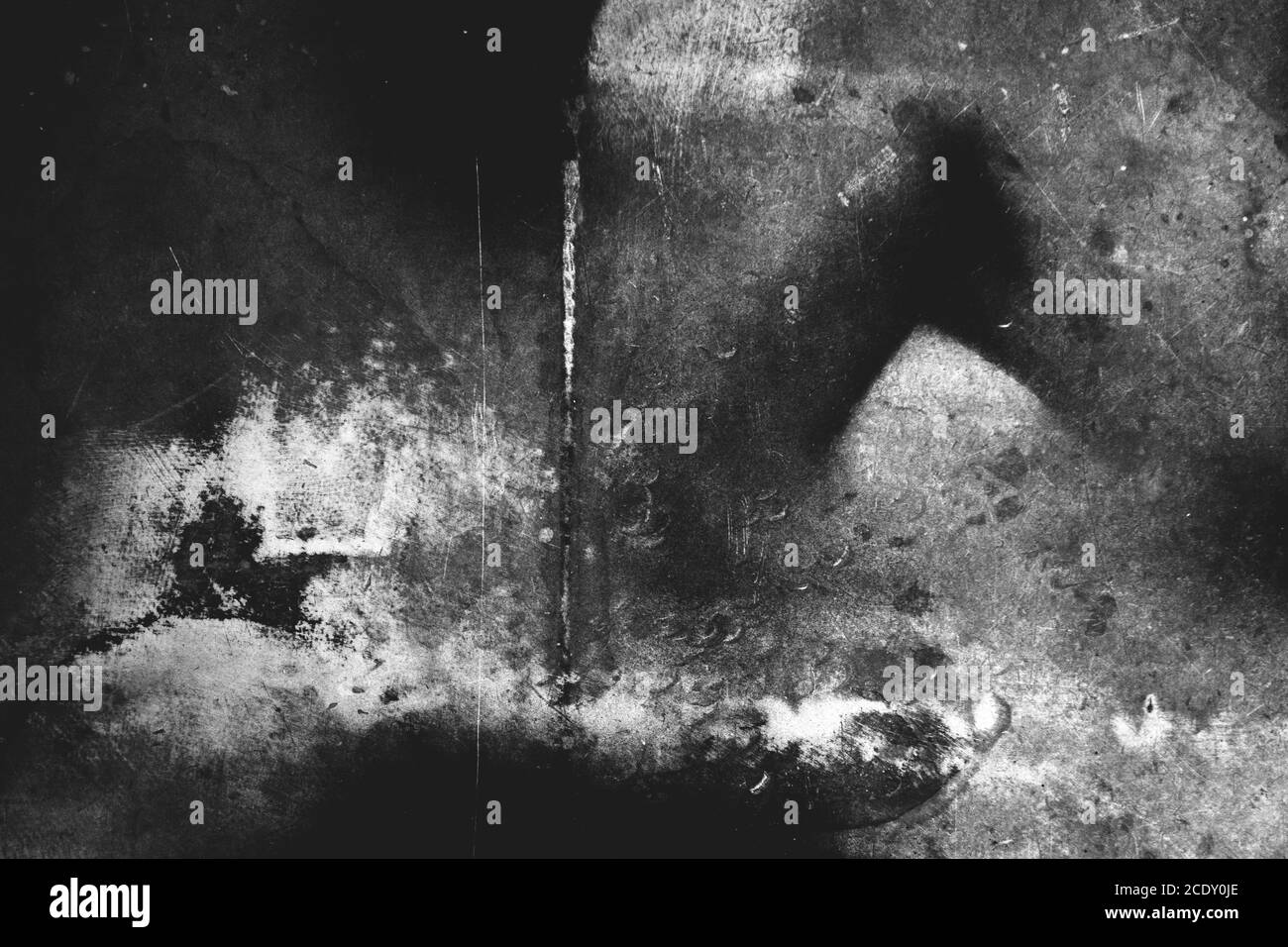Image of scratched surface texture in black and white Stock Photo - Alamy