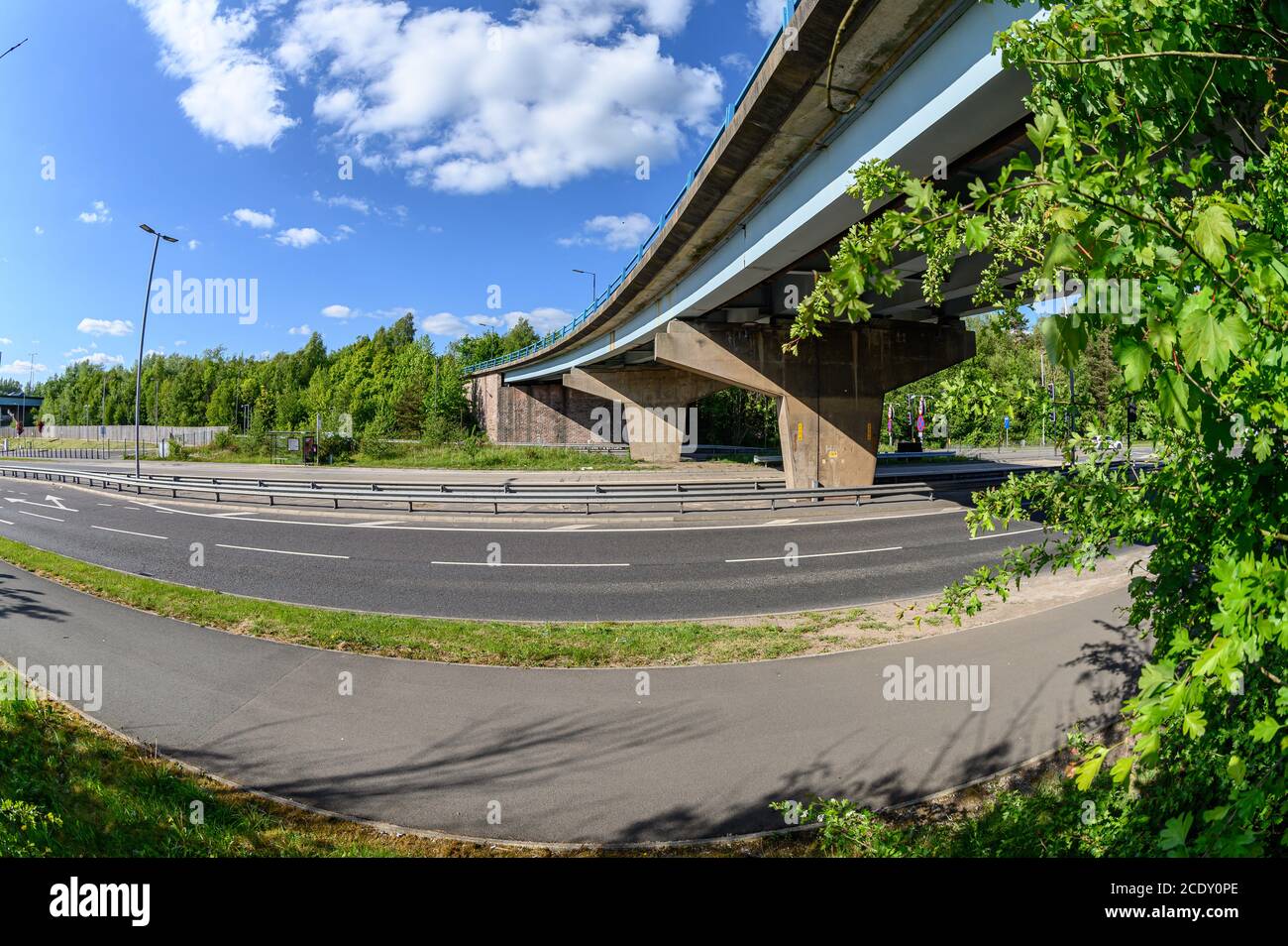 East Lancs Road, A580, during Lockdown Stock Photo - Alamy