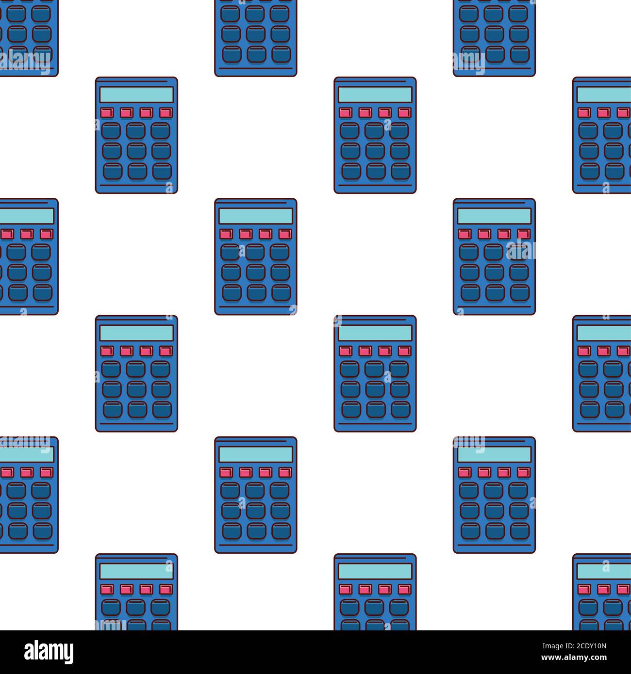 Blue calculator Stock Vector Images - Alamy