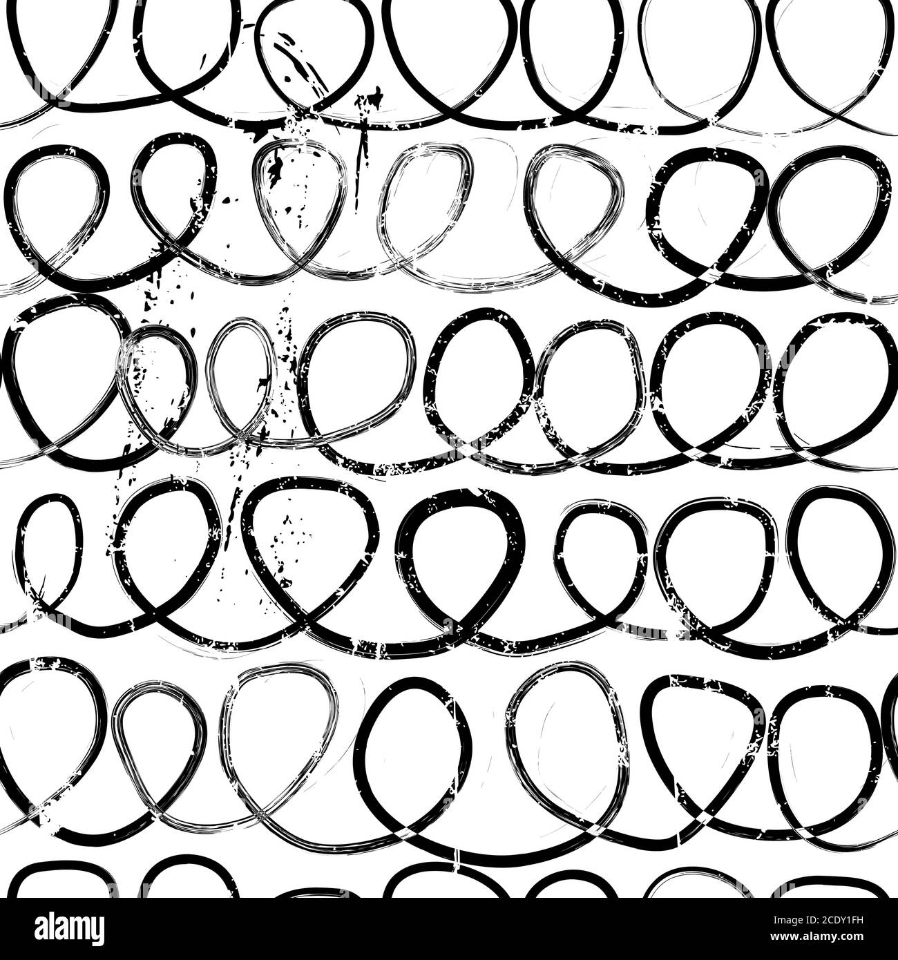 Black and white seamless wave pattern Stock Vector Images - Alamy