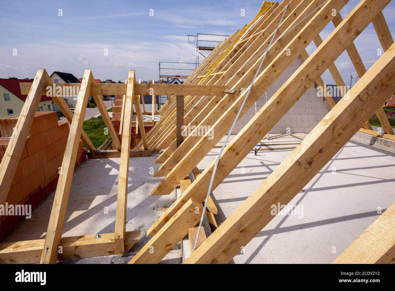 Roof beams hi-res stock photography and images - Alamy