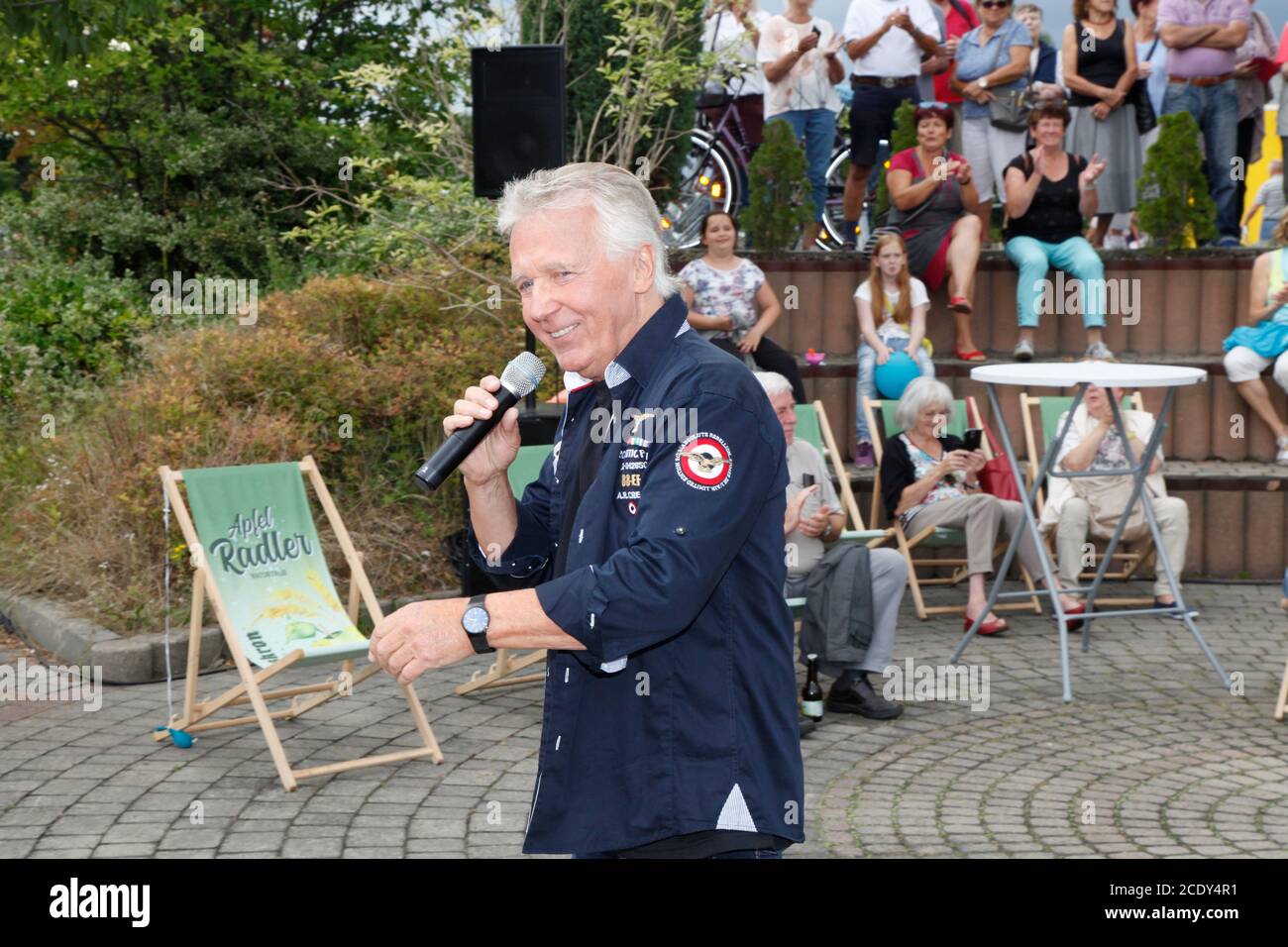 Hartmut Schulze-Gerlach aka MUCK beim Stadtteilfest des Bürgerrates ...