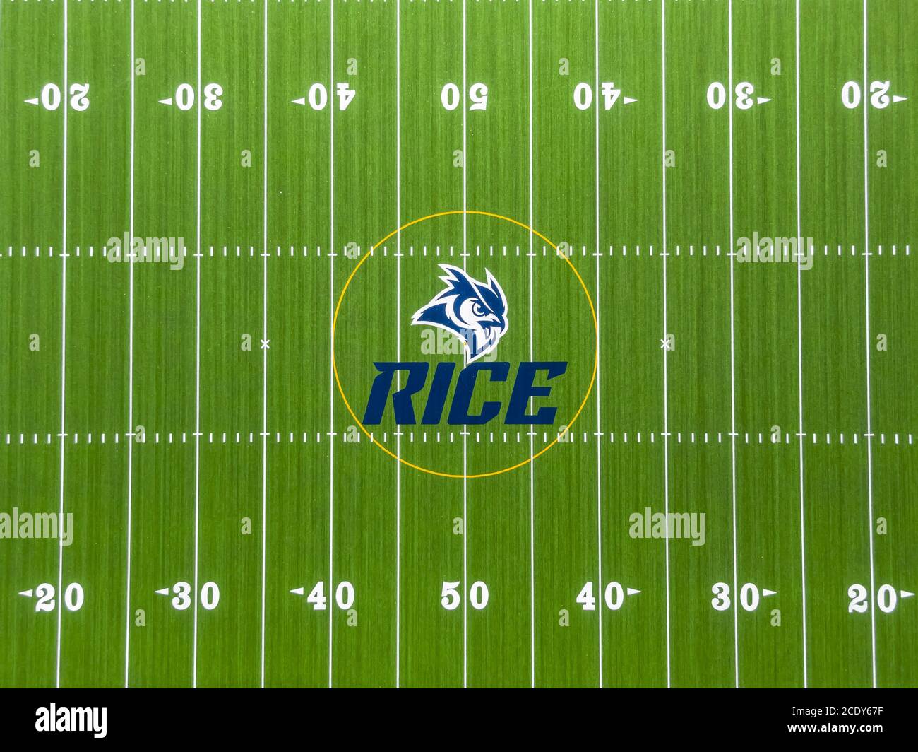 Aerial View of Rice Stadium in Houston, Texas Stock Photo - Alamy