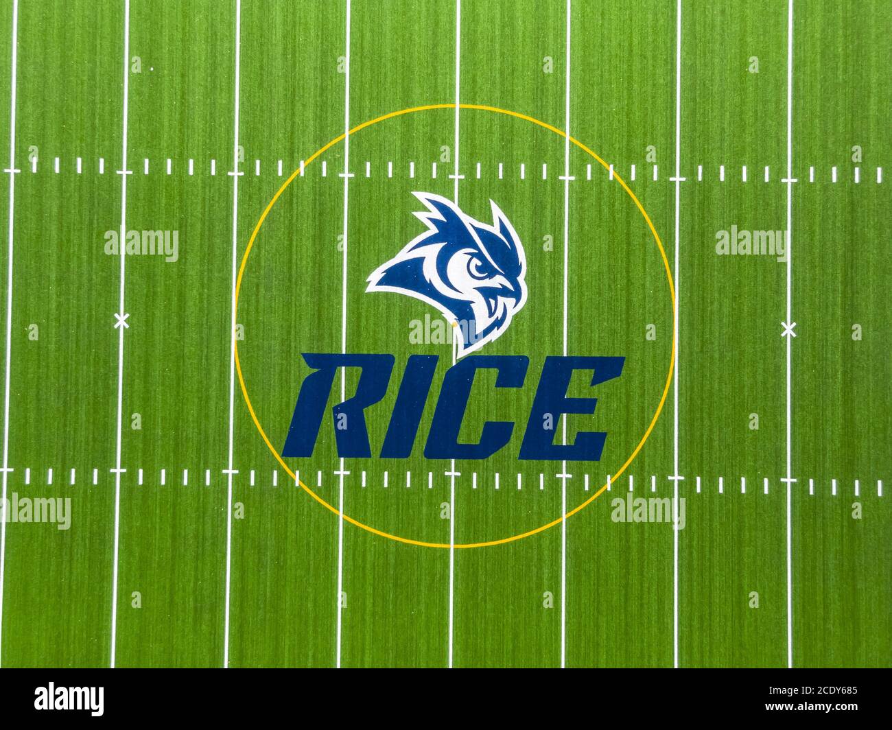 Aerial View of Rice Stadium in Houston, Texas Stock Photo - Alamy
