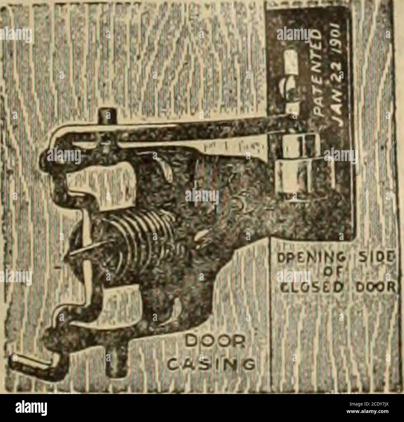 Doorhinges hi-res stock photography and images - Alamy