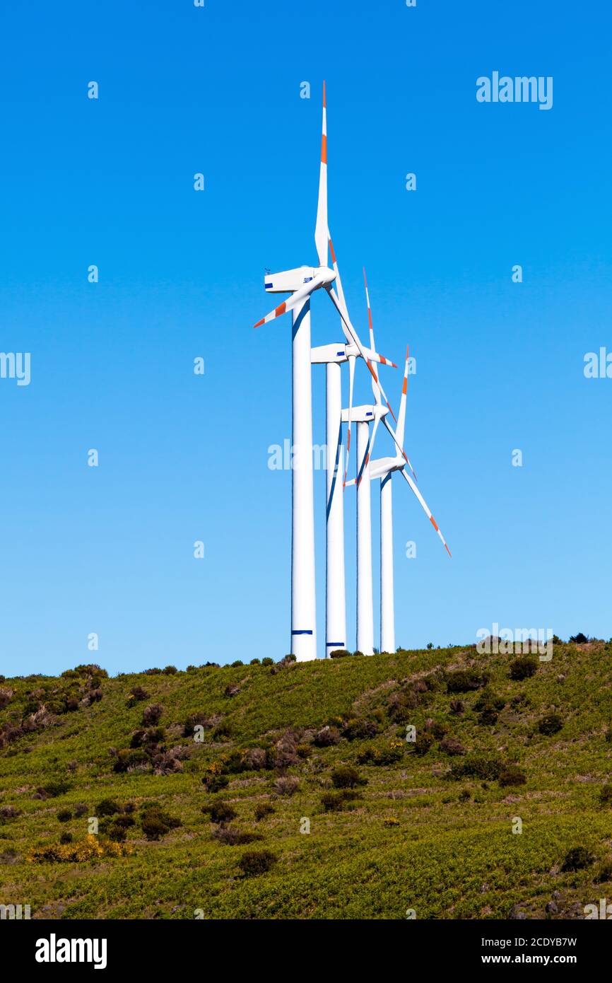 Wind turbines landscape hi-res stock photography and images - Alamy