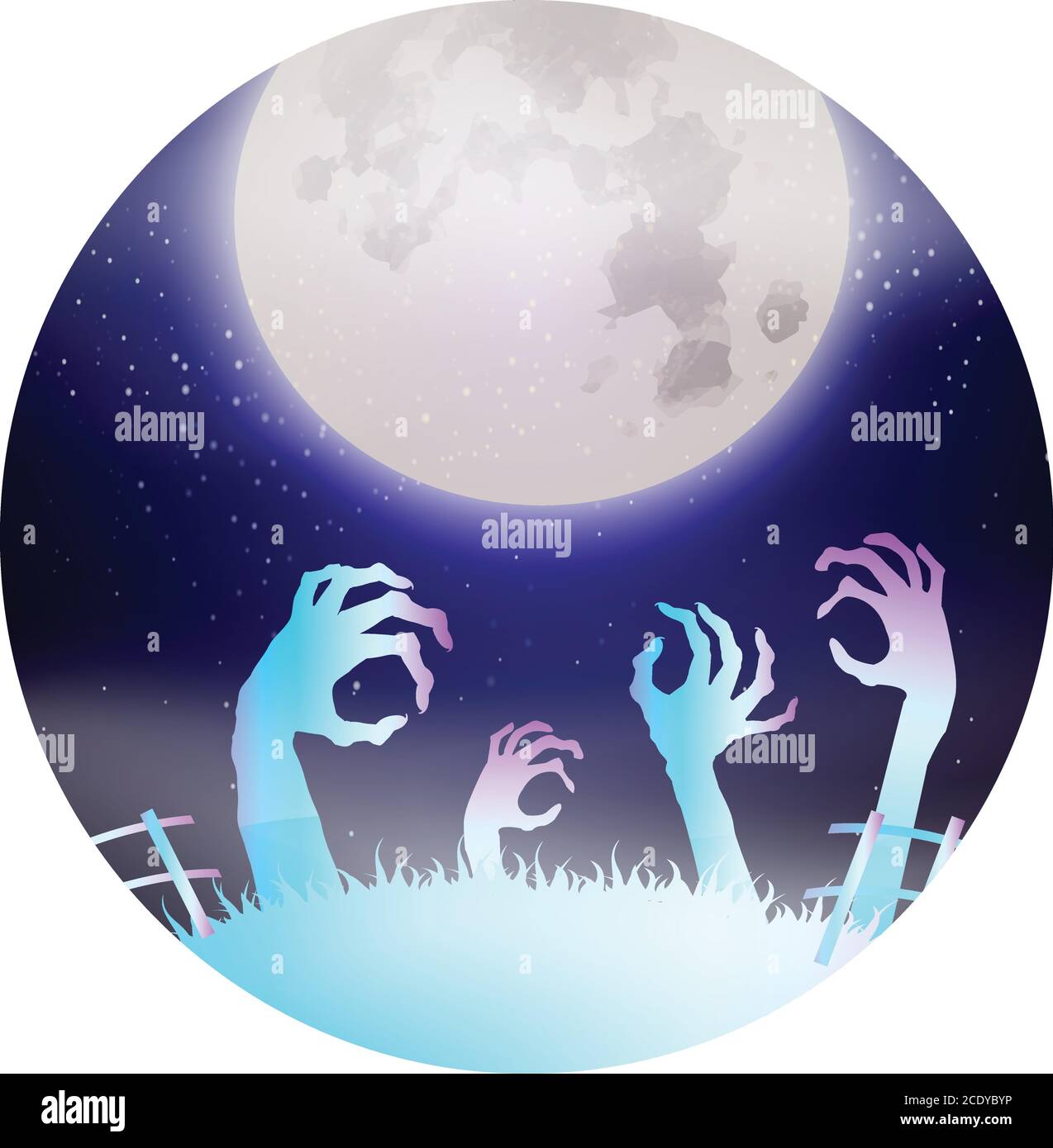 Zombie themed design hi-res stock photography and images - Alamy