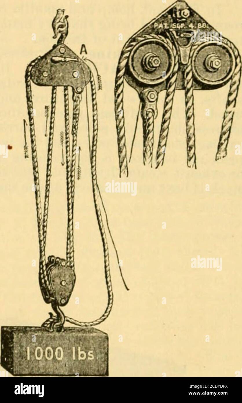 Westons differential pulley hi-res stock photography and images - Alamy