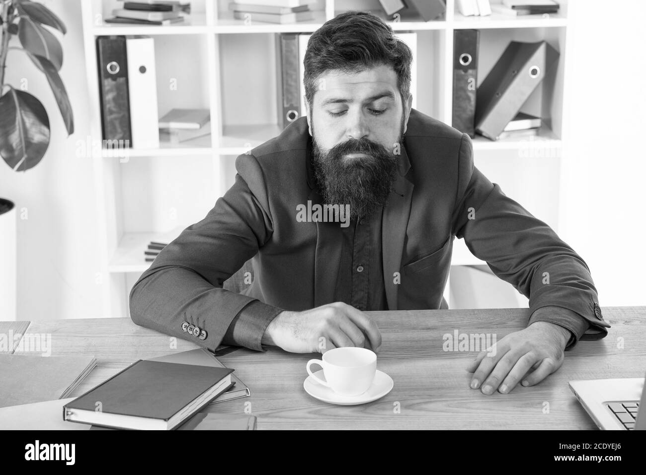 have no mood. need more energy. early morning drink. modern office life ...