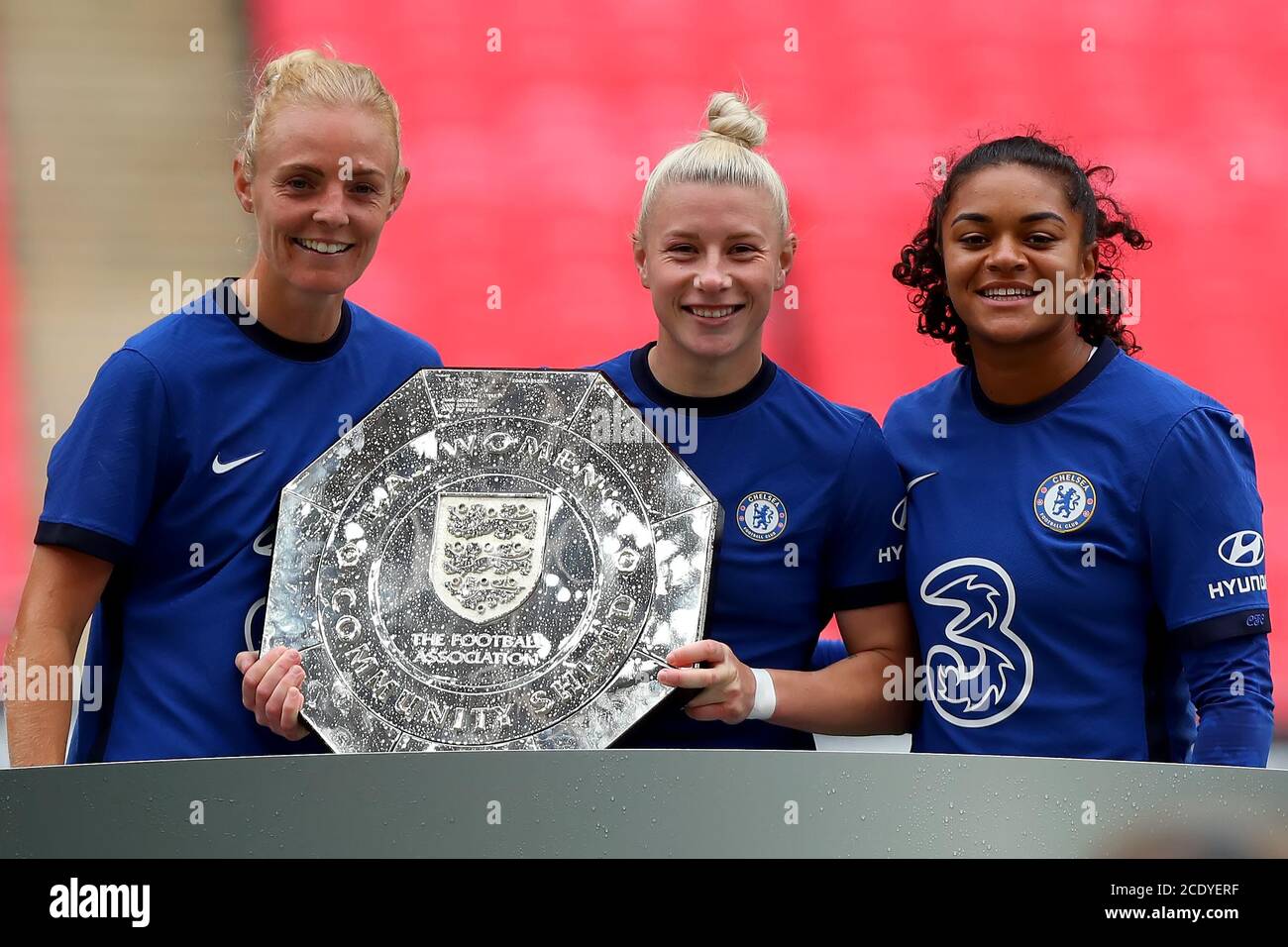 Wembley Stadium, London, UK. 29th Aug, 2020. Community Shield Womens ...