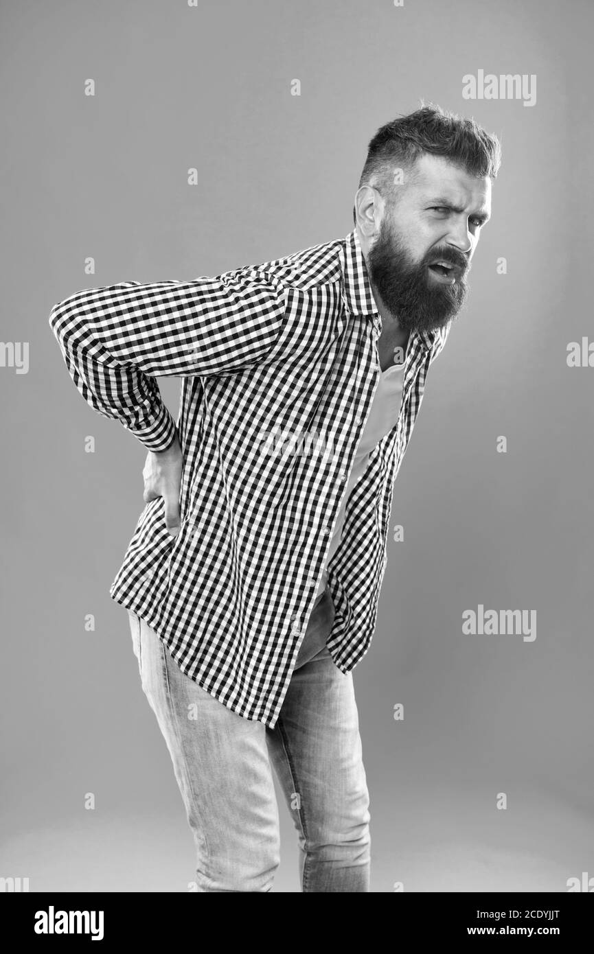 Bent back posture Black and White Stock Photos & Images - Alamy