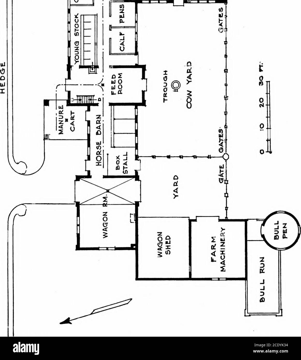 Modern Dairy Farm Layout