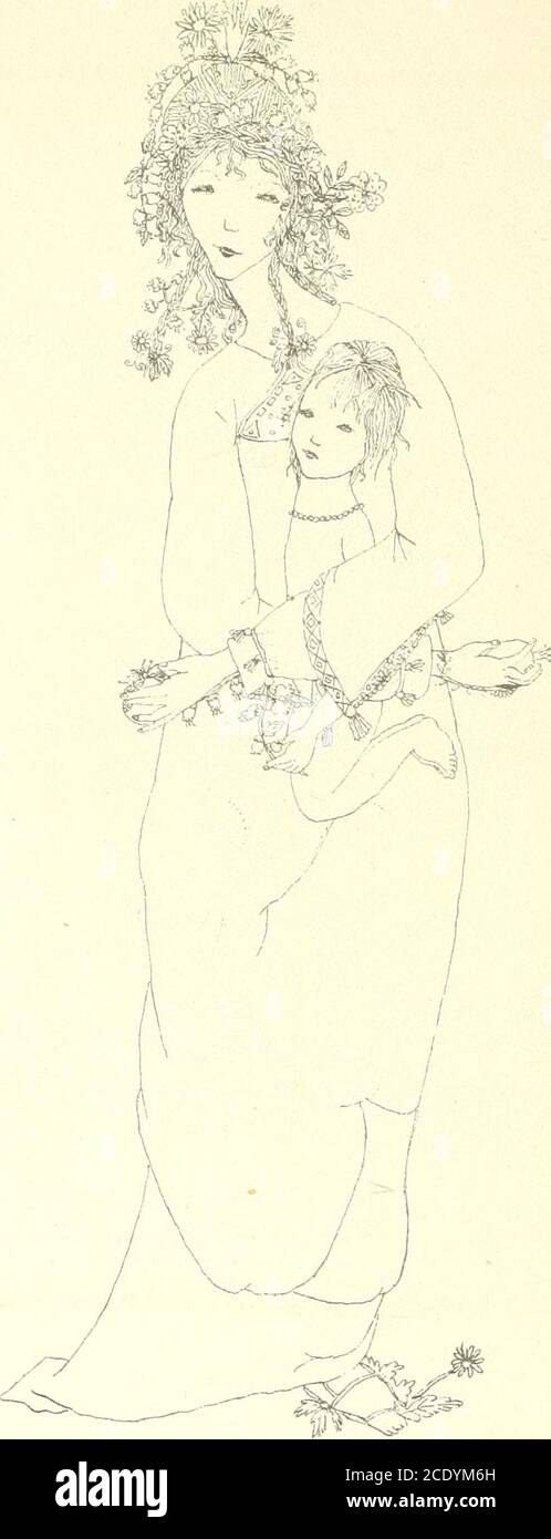 . Flora . DEAR DELIGHT 25. 26 MOTHER AND BABY Stock Photo - Alamy