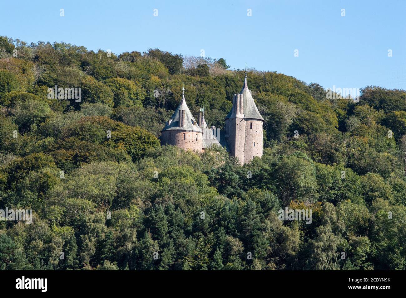 Castle Coch Tongwynlais Cardiff Wales High Resolution Stock Photography ...