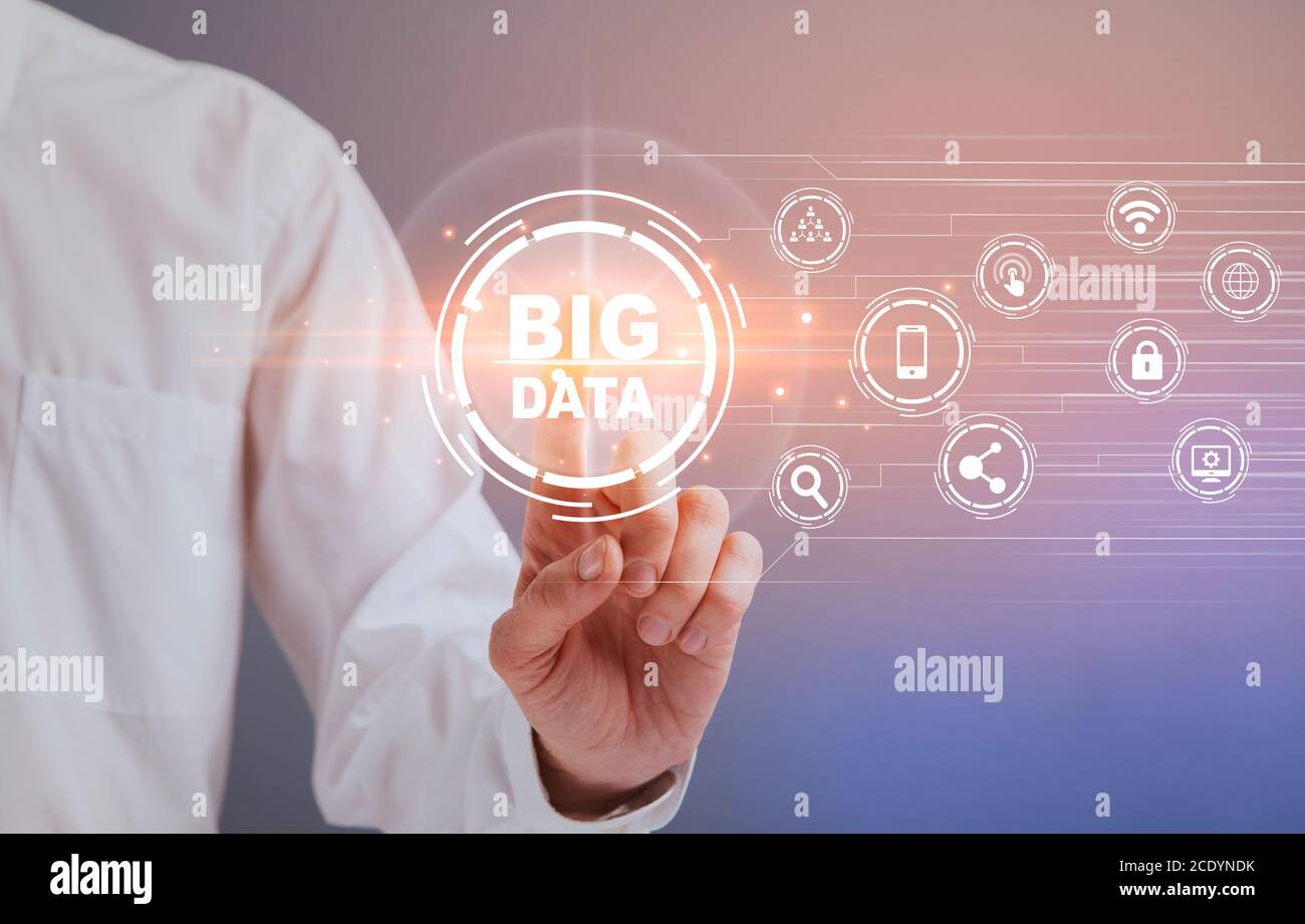 Data virtual hi-res stock photography and images - Alamy