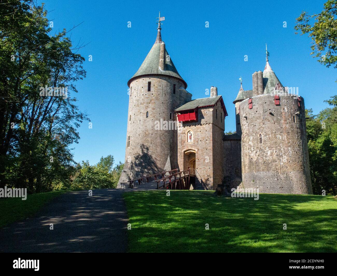 Castle Coch Tongwynlais Cardiff Wales High Resolution Stock Photography ...